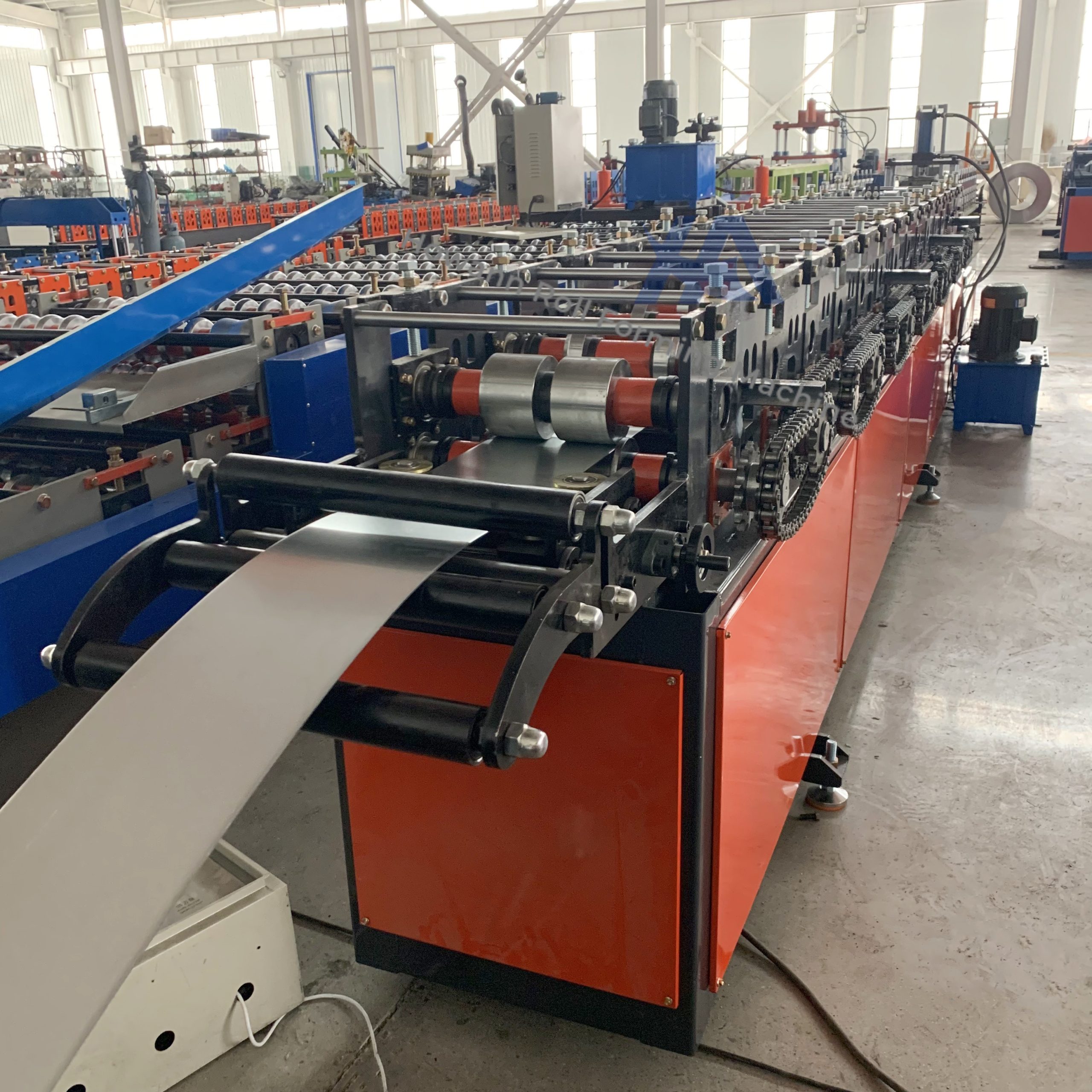 High Speed C Profile Purlin Machine C U Z Steel Purlin Cold Formed ...