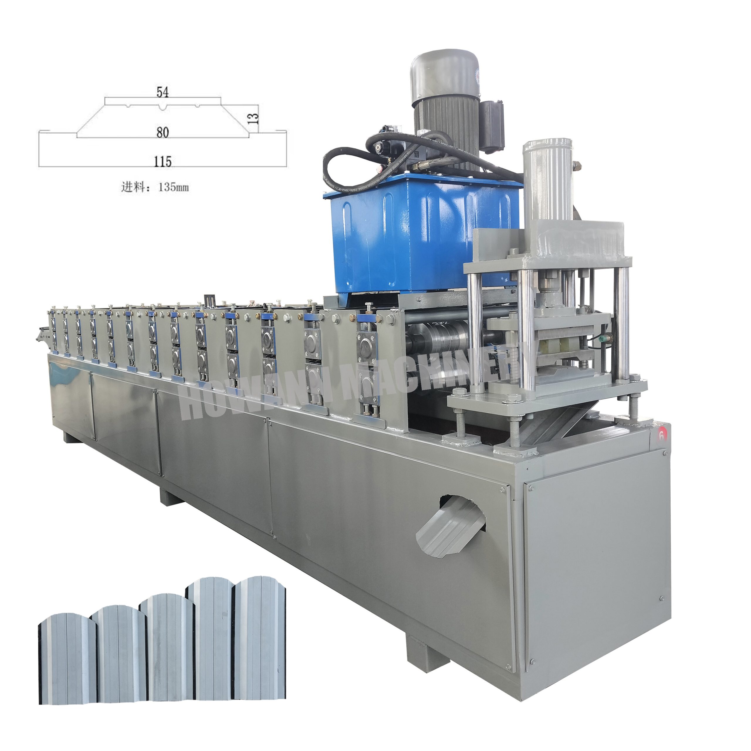 palisade fence roll forming machine fencing machinery - Roll Forming ...